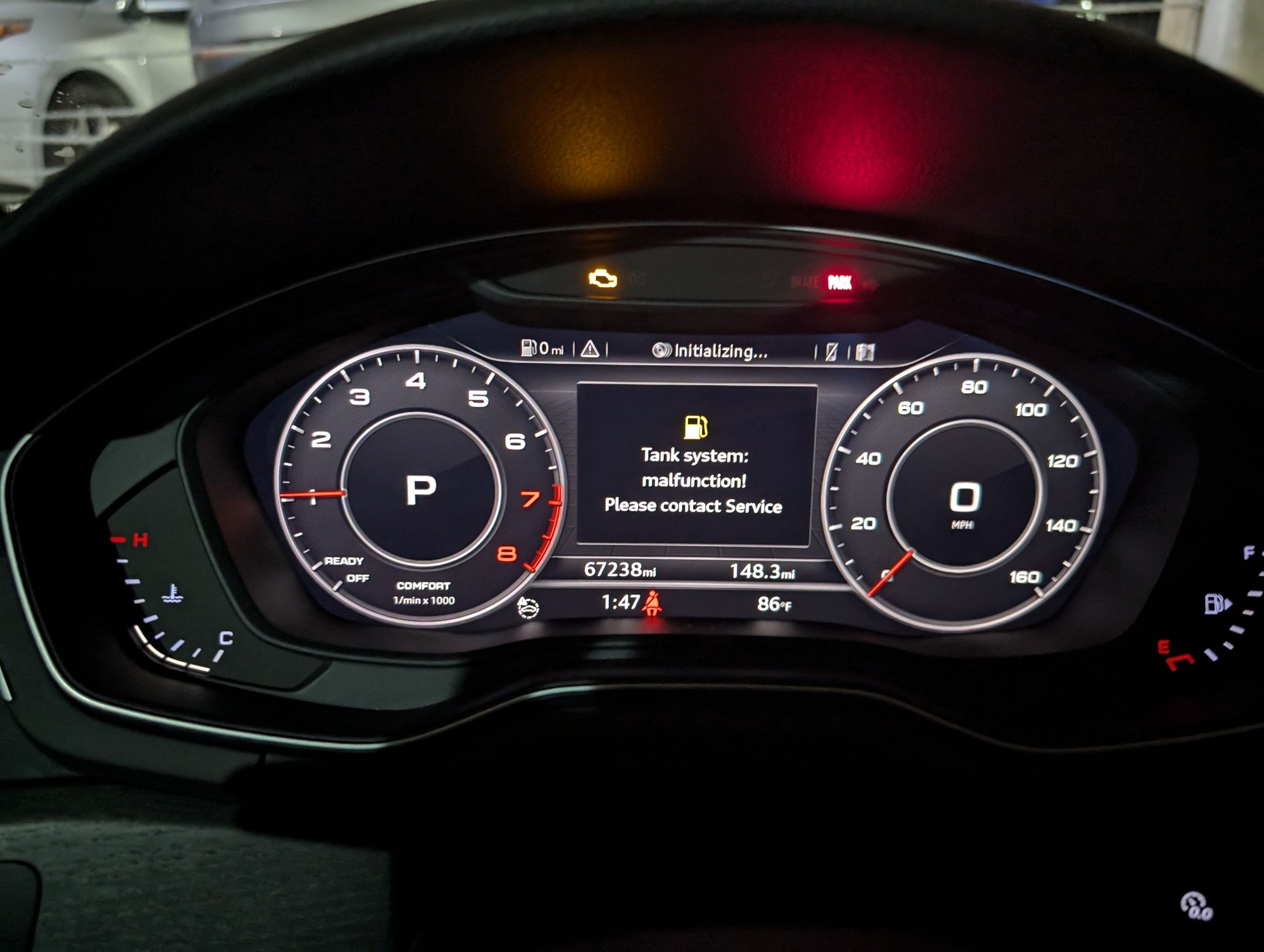 2018 A5 Sportback Tank system: malfunction. Is the sensor integrated in the tank? - AudiWorld Forums