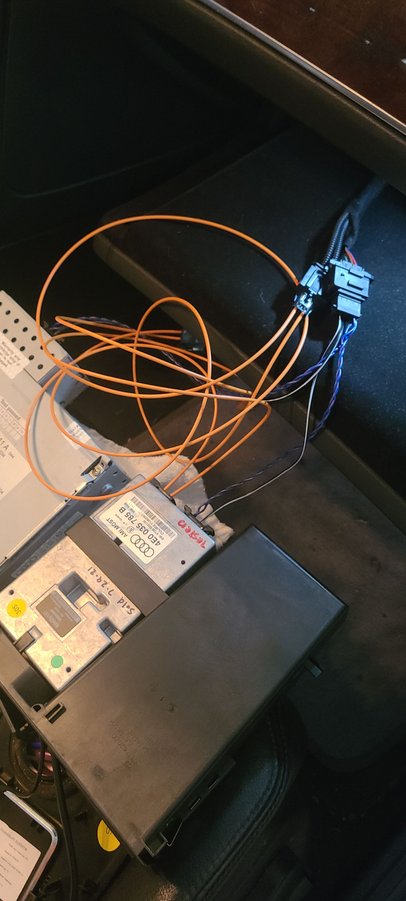 CD changer and AMI install - AudiWorld Forums