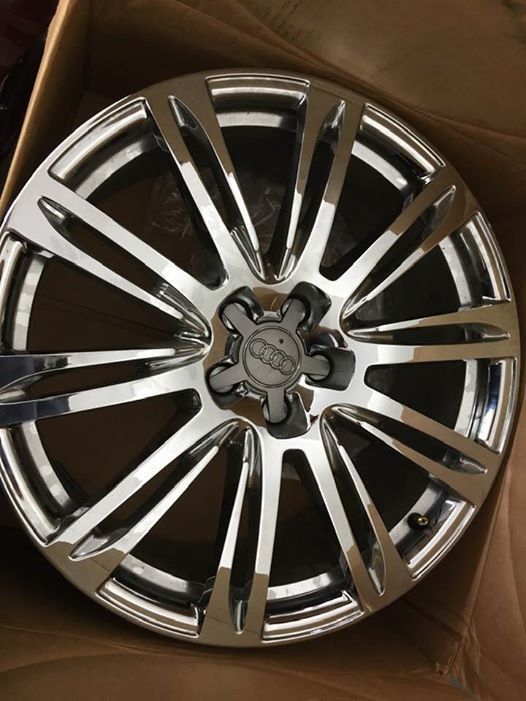 Audi A6 Audi Chrome Plated 20" wheels for sale - AudiWorld Forums
