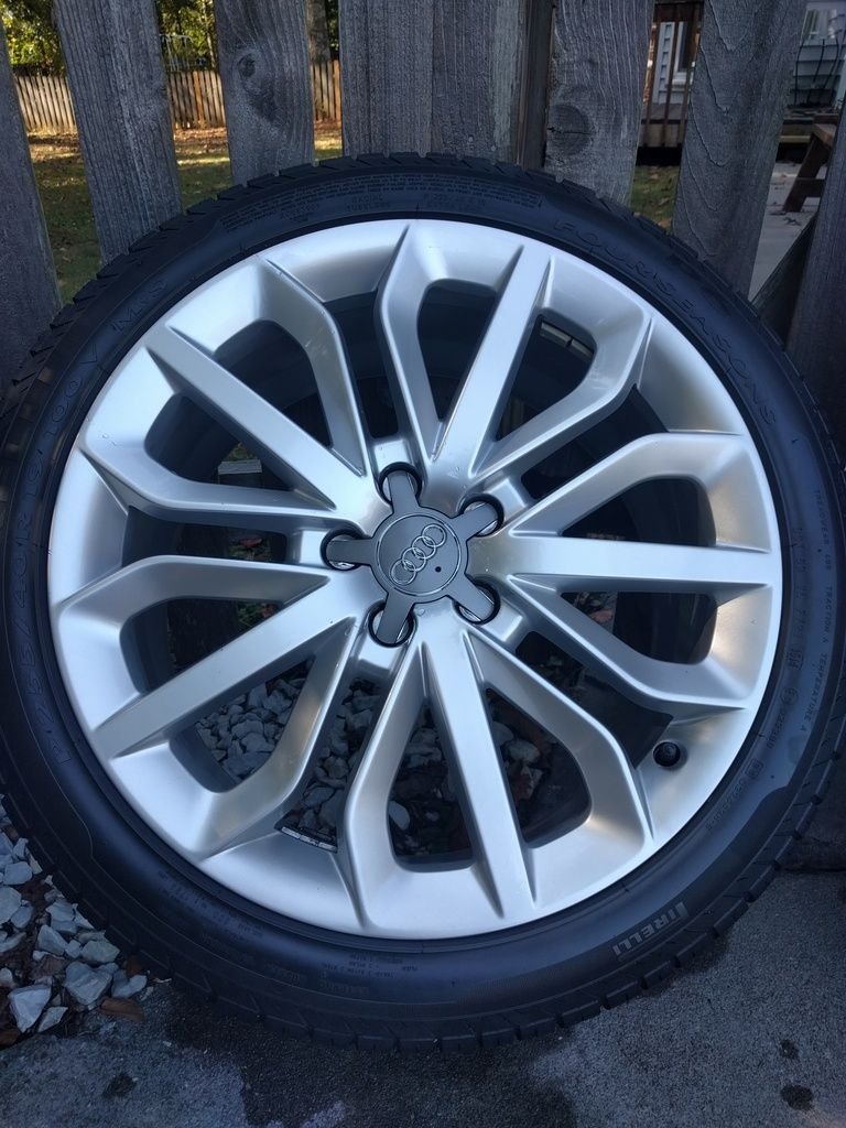 Audi A6 OEM C7 A6 19" Sport Pkg. Wheels and Tires $1,000. ECS 10mm ...