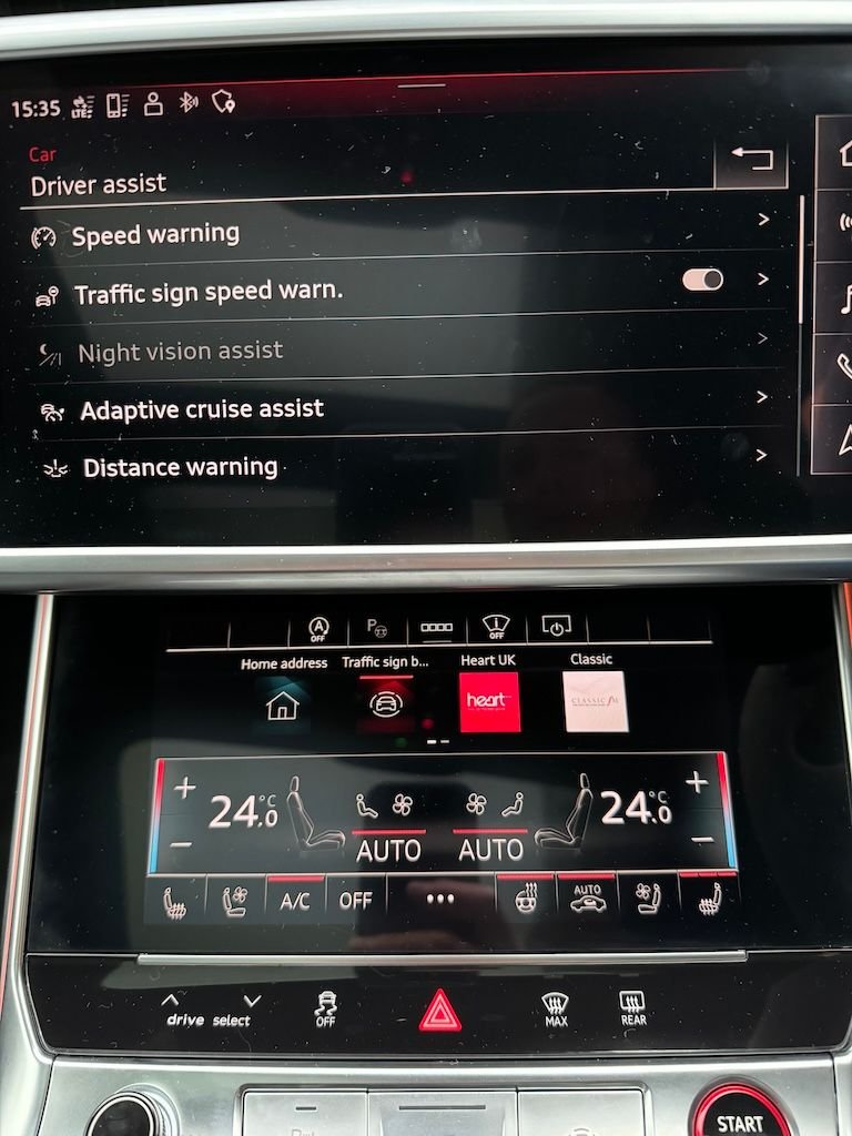 2023 Q7 Traffic sign speed warning - AudiWorld Forums