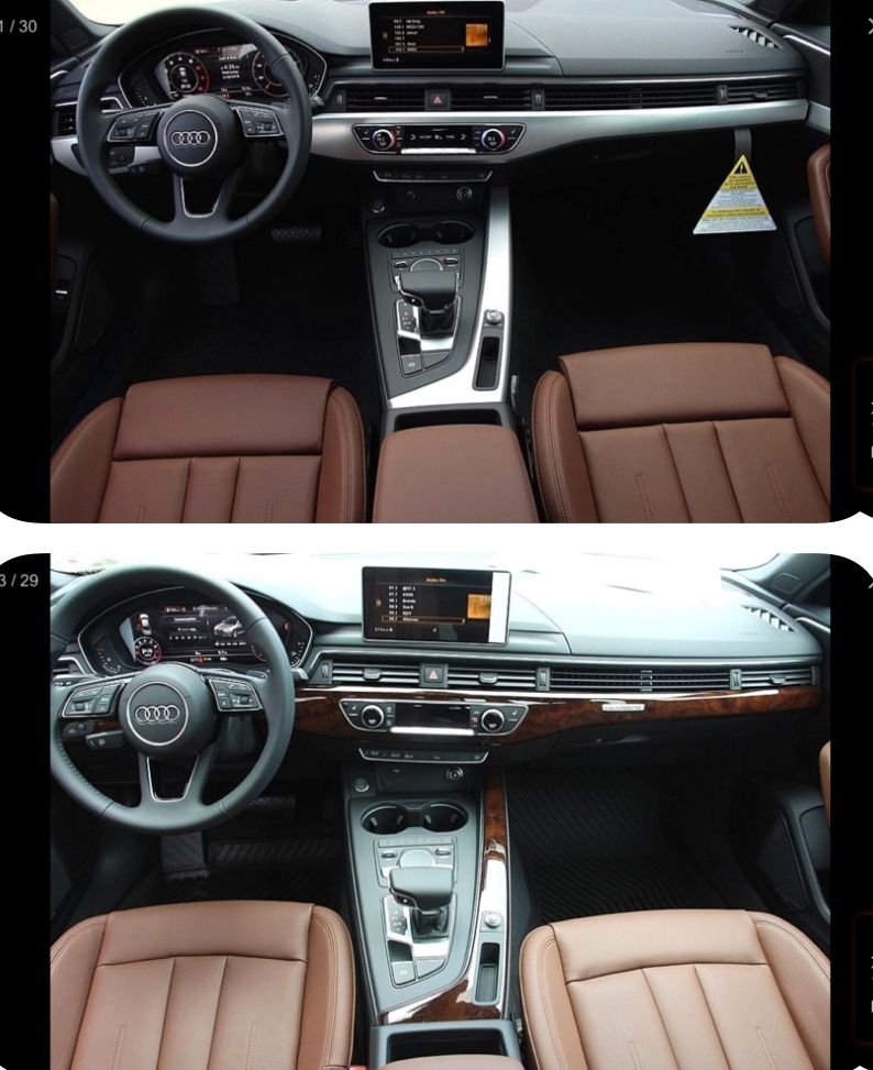 Inlay Options 2017 A4 - Page 3 - AudiWorld Forums