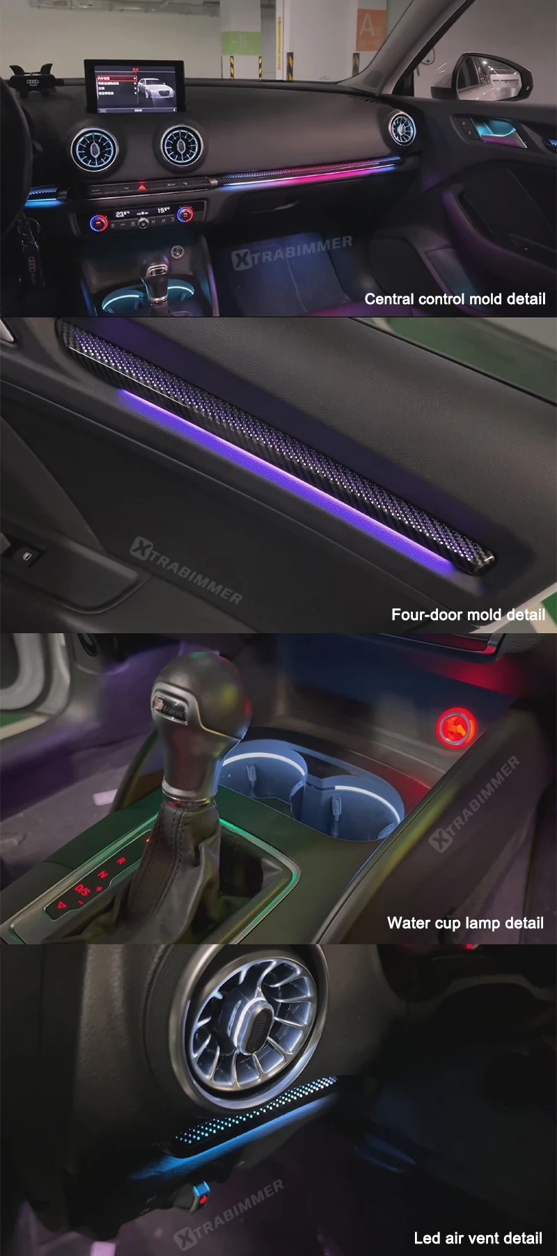 Audi A3 S3 Ambient Light Upgrade - AudiWorld Forums