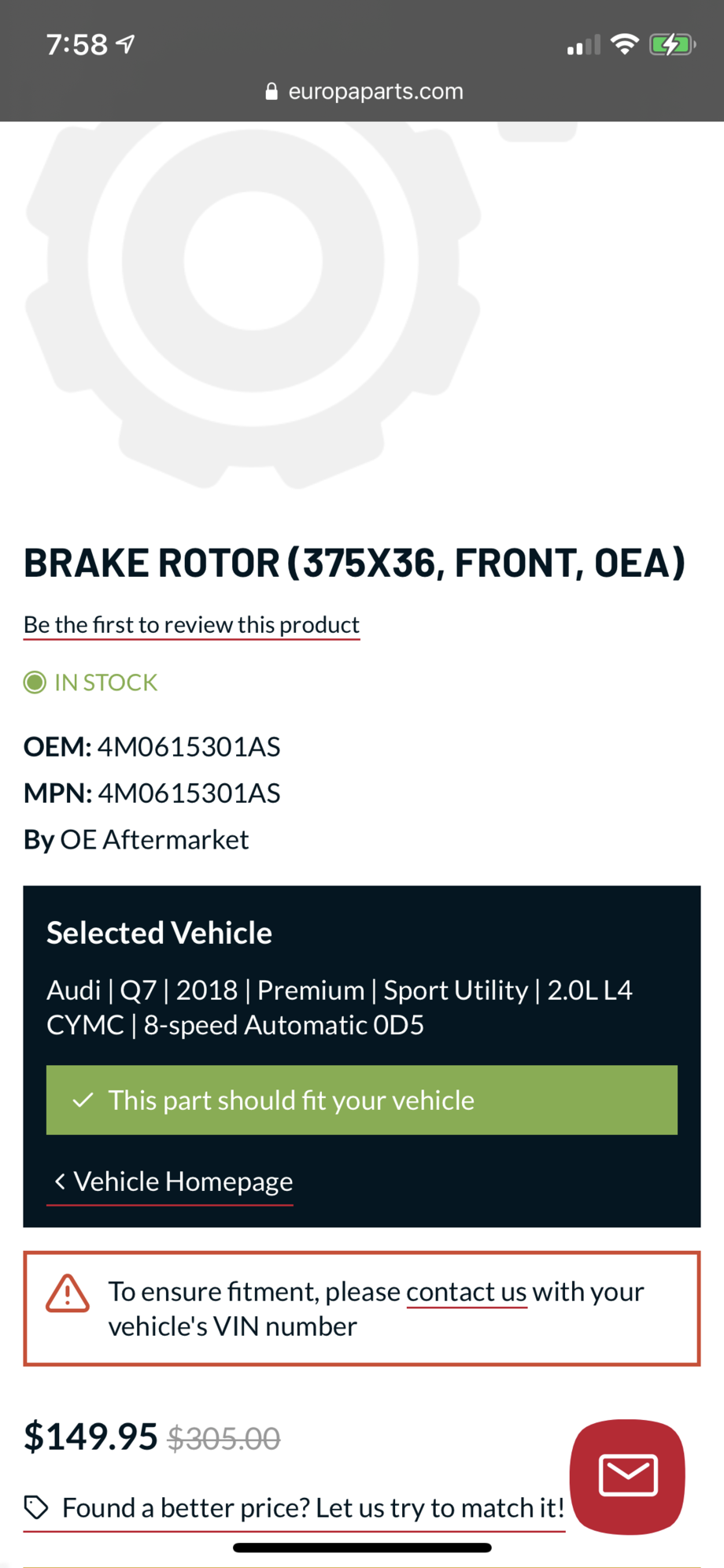 SA: Rotor problem - AudiWorld Forums