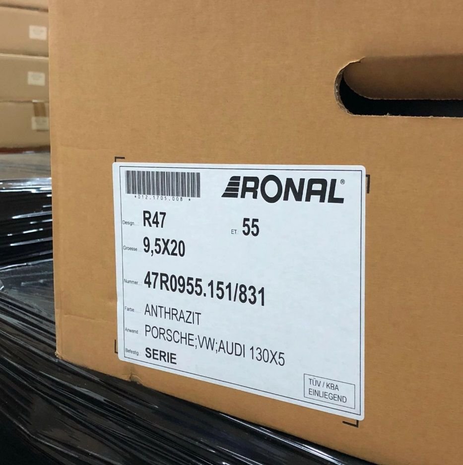 Audi Q7 Brand New Audi Q7 RONAL Rims - 1 Piece - AudiWorld Forums