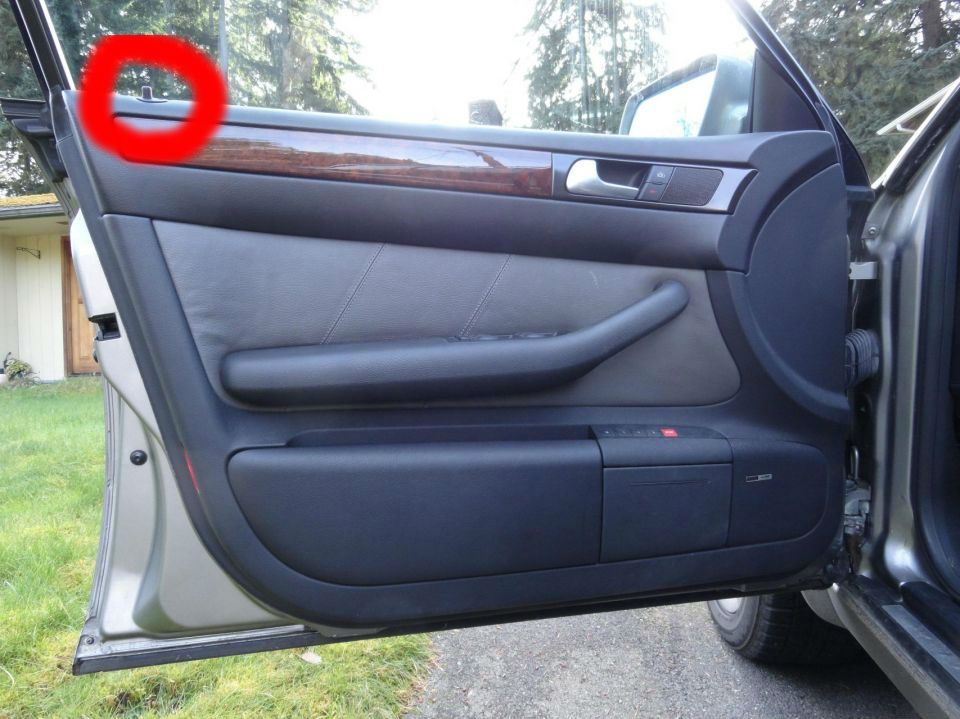 Interior push lock piece - AudiWorld Forums