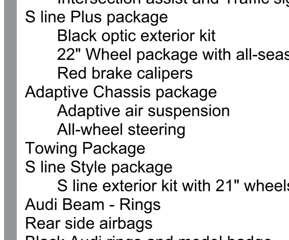 Air Suspension on Q8 - AudiWorld Forums