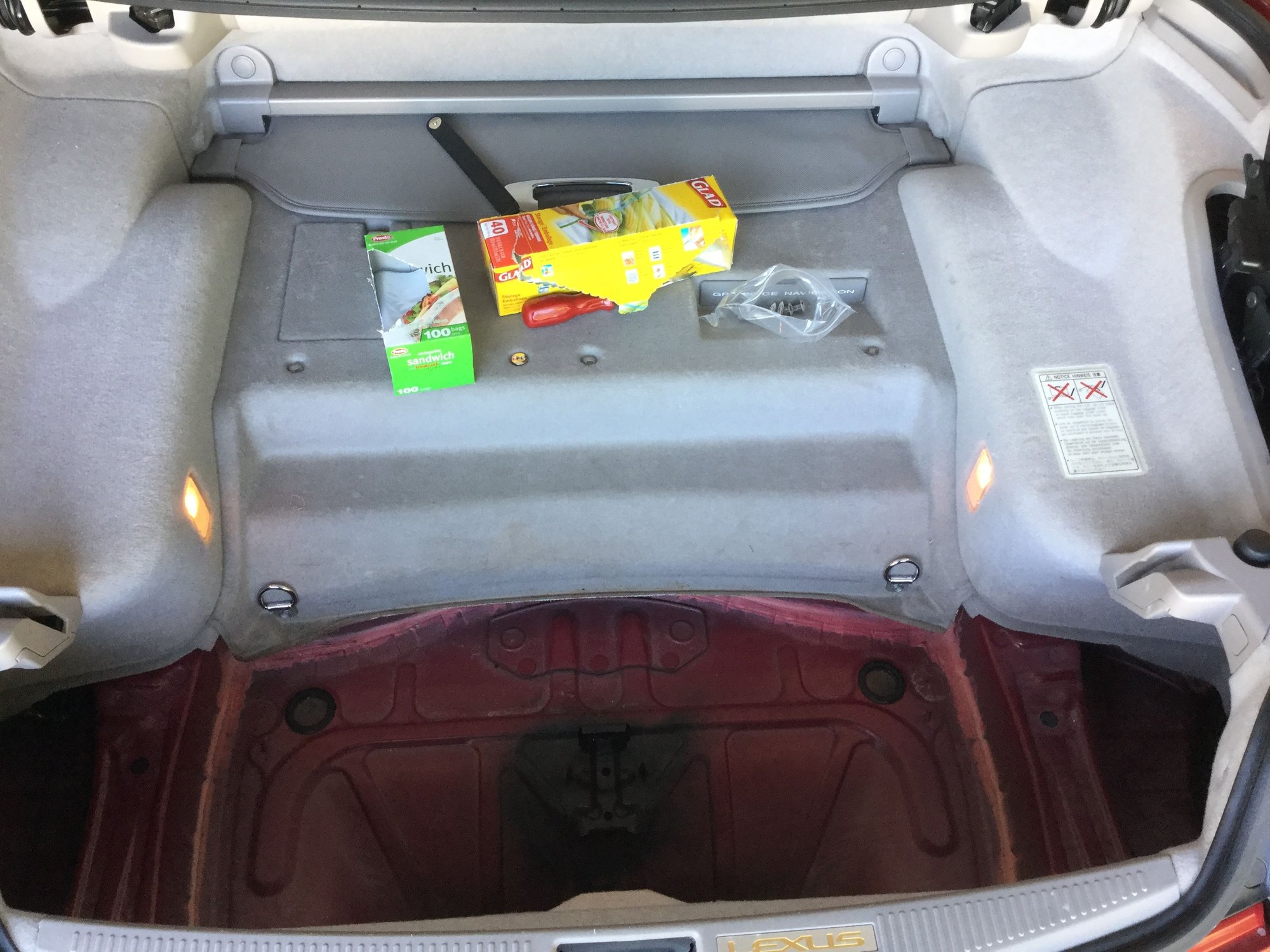 How to get into SC430 trunk, release cable not releasing, - ClubLexus ...