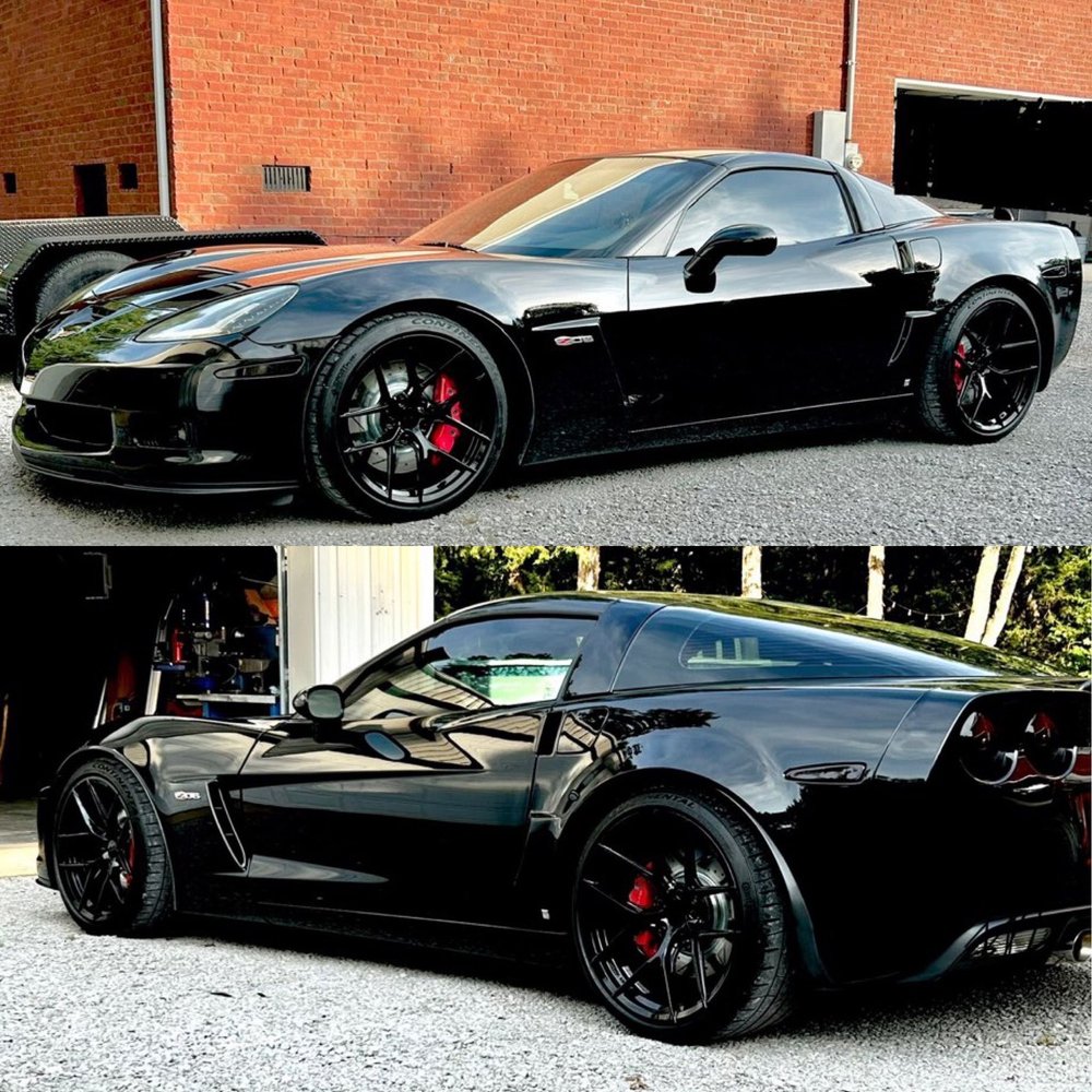 ALT Forged wheels for C6 Corvette Z06, Grand Sport, ZR1 - Mono Block ...