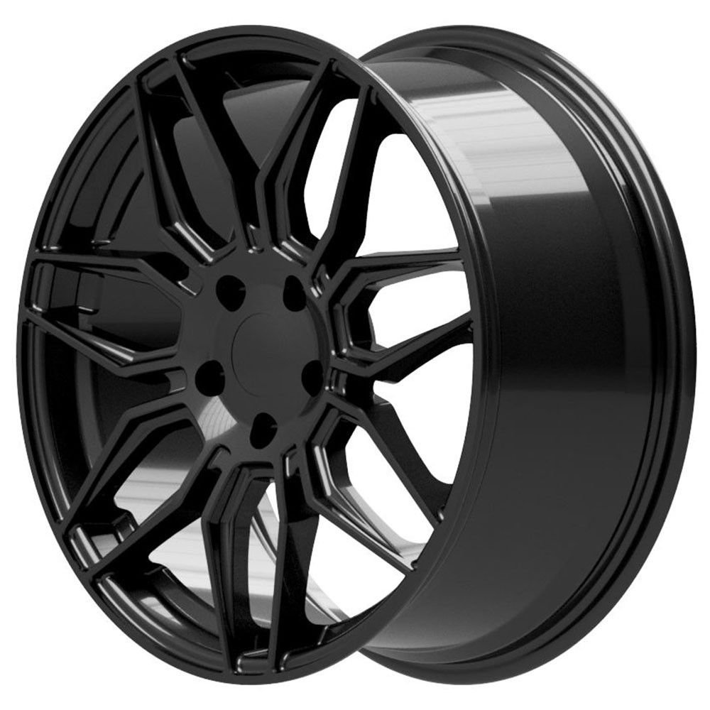 $150 Off on C8 Corvette Z06 Style Reproduction Replica Gloss Black Rim ...