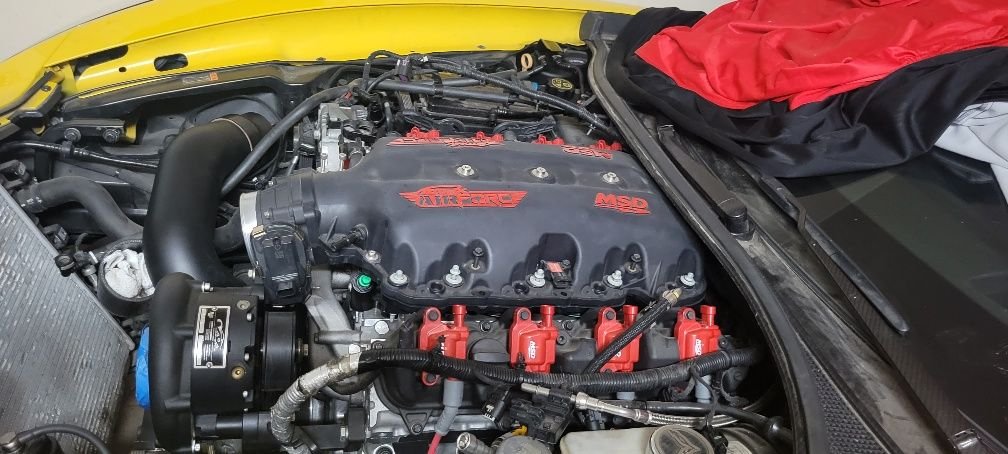 Brand New MSD Atomic LT1 intake and Solar LT5 ported to 100mm with ...