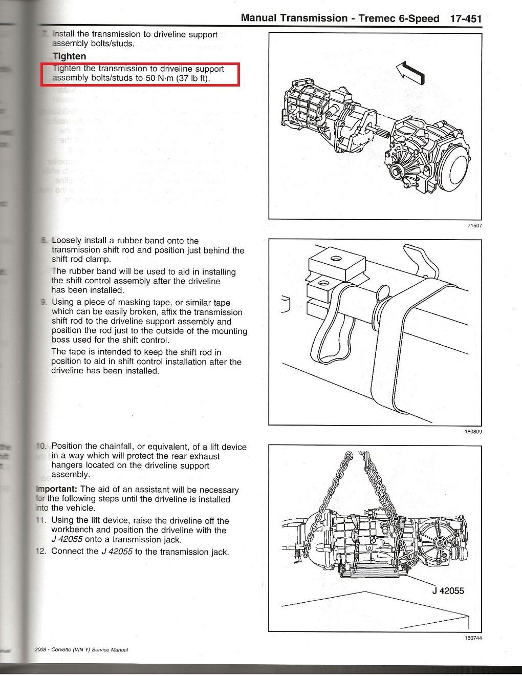 What are the Torque Specs for Engine mount Nuts and Transmission Mount ...