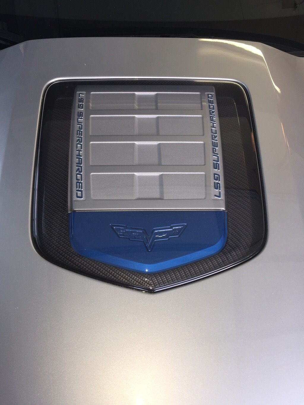 ZR1 Zr1 Engine cover carbon fiber hydro dipped - CorvetteForum ...