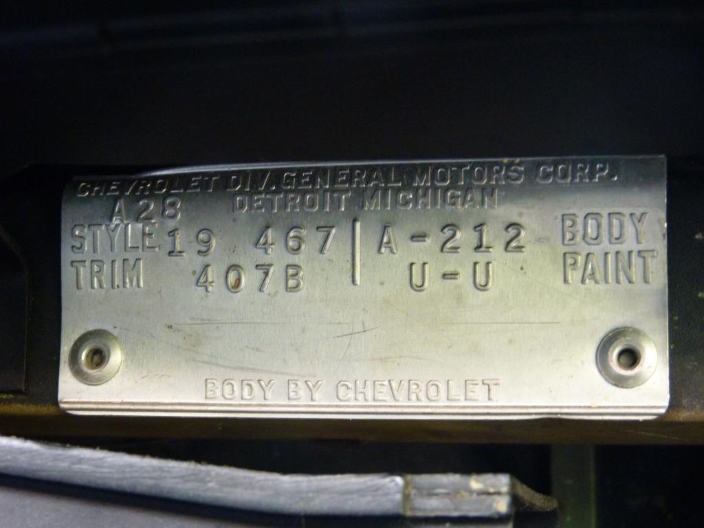 C2 Trim Tags-'65 Covertible, Rally Red - CorvetteForum - Chevrolet ...