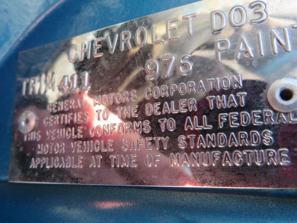 Trim Tag /rivets look correct? Engine pad thoughts? - CorvetteForum ...