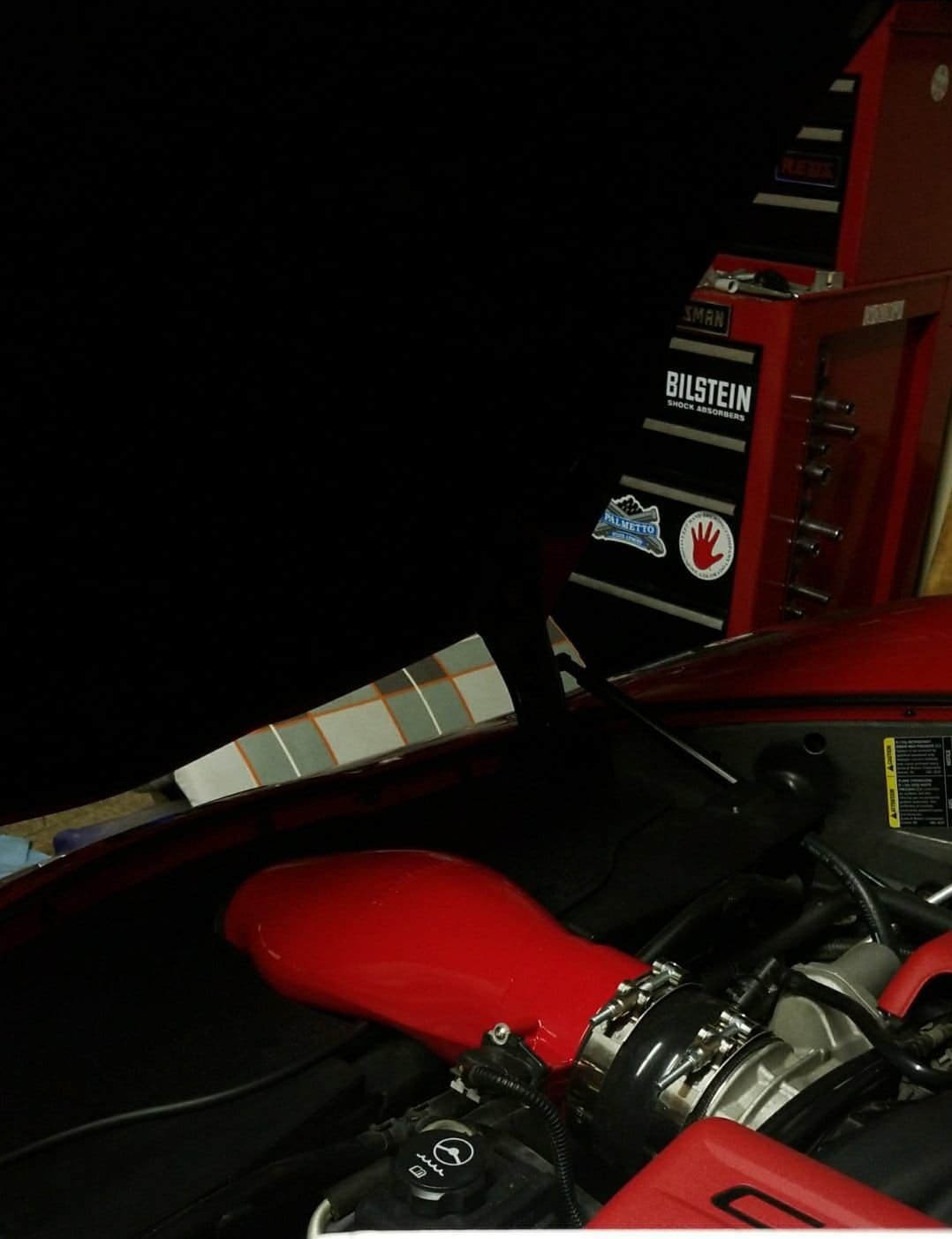 Z06 Halltech MF103 - Tube doesn't fit well over radiator support ...