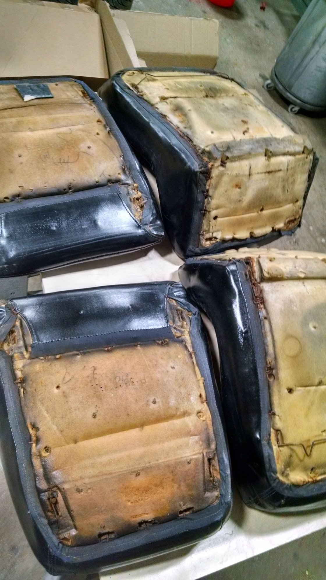 FS (For Sale) Clam shell seat cushions - $200+sh - CorvetteForum ...