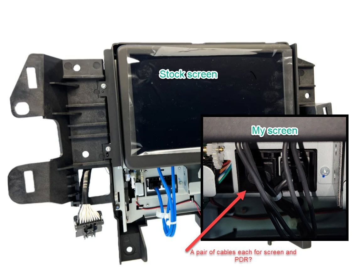 Infotainment screen cables different than expected - CorvetteForum ...