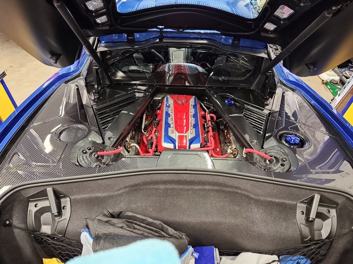 how to clean up composite around engine C8 - CorvetteForum - Chevrolet ...