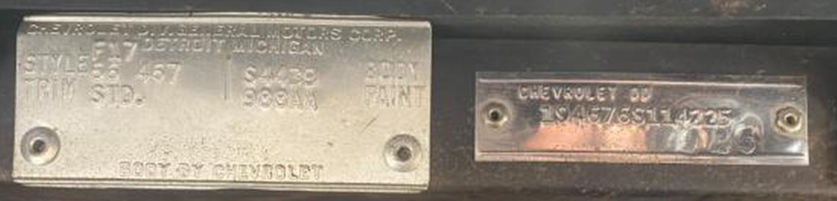 C2 Help decoding please - CorvetteForum - Chevrolet Corvette Forum ...