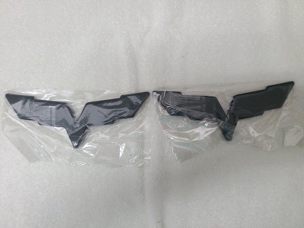 FS (For Sale) 2Pcs 2005-2013 Front Hood Rear Crossed Flag Emblems for ...