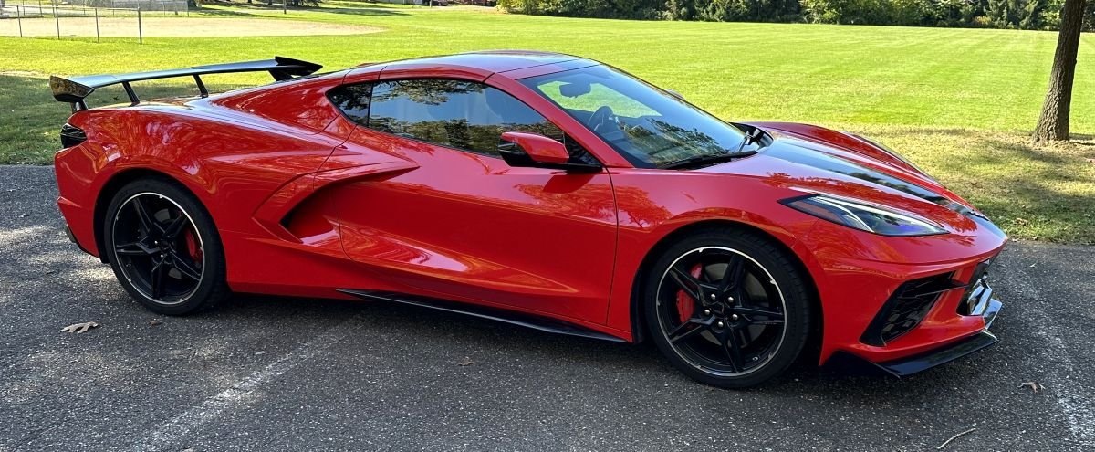 Now Available C8 Corvette Z06 Style Premium Hydro Carbon Fiber Side ...