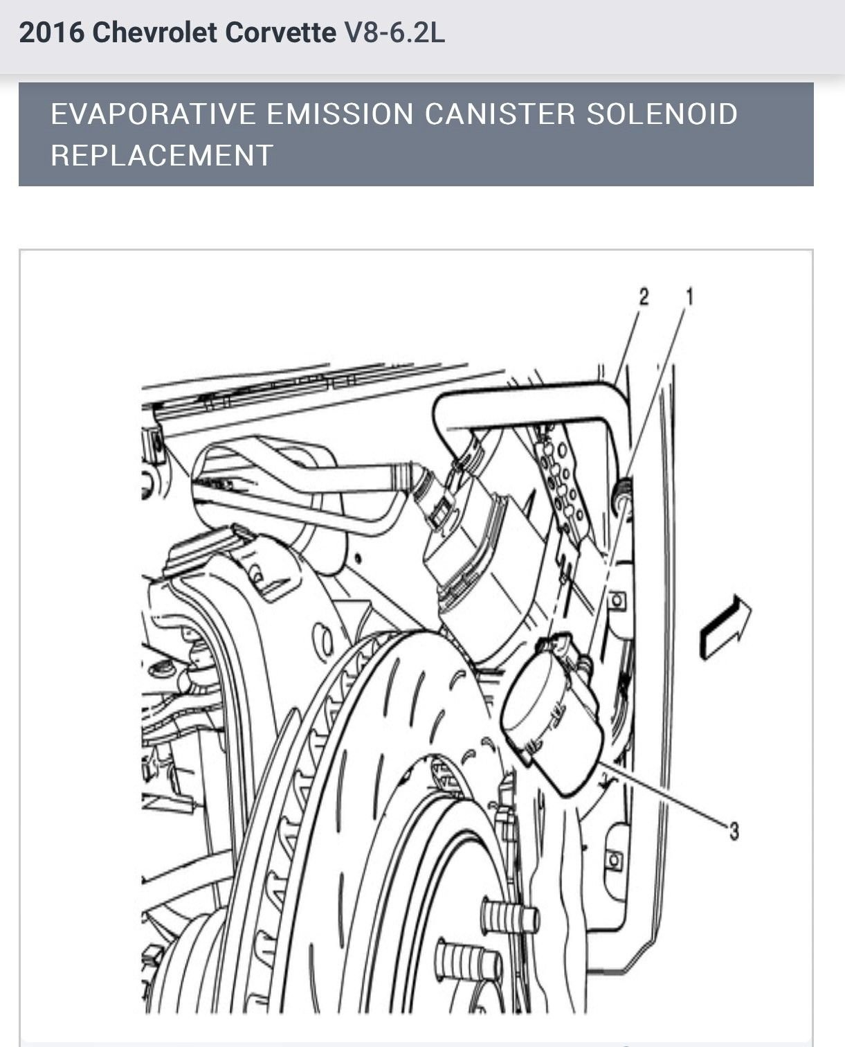 Evap code P0446 below 1/4 tank - CorvetteForum - Chevrolet Corvette ...