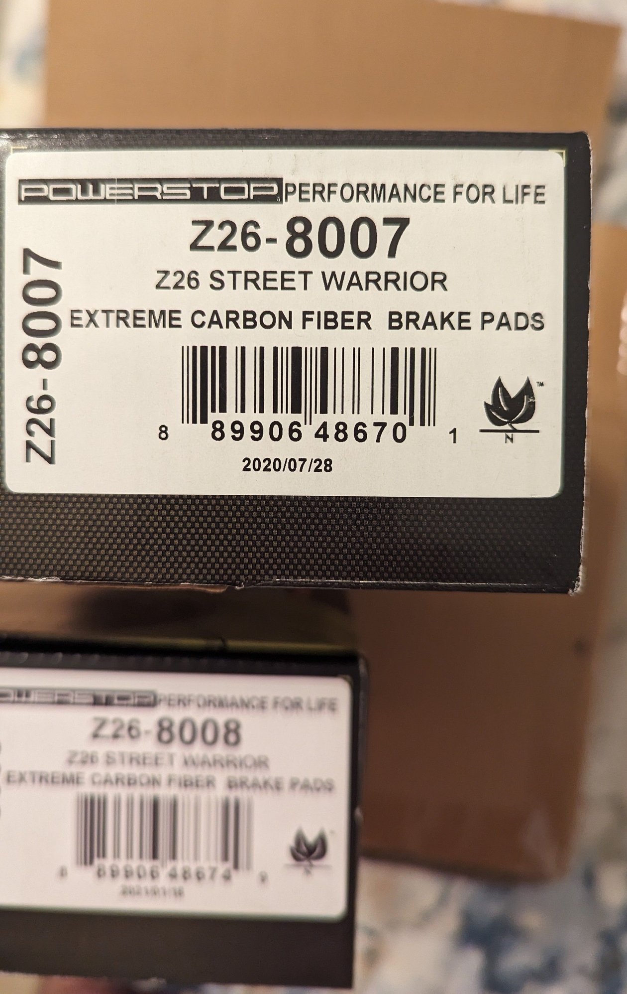 FS (For Sale) PowerStop Extreme Z26 brake pads - CorvetteForum - Chevrolet Corvette Forum Discussion