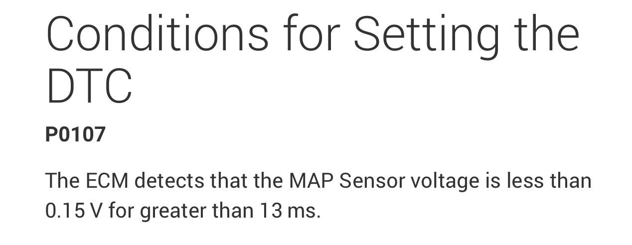 CEL Code P0107 - CorvetteForum - Chevrolet Corvette Forum Discussion