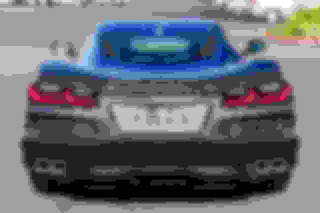 2020-2024 C8 Corvette Z06 Conversion Rear Bumper Kit available at RPI ...