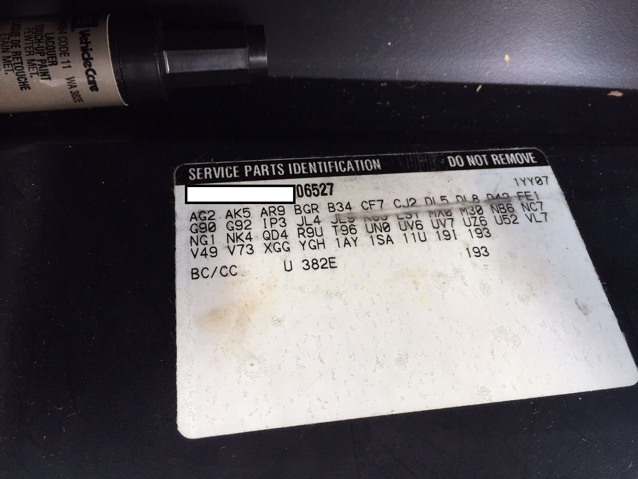 Help Me Define RPO Codes Please - CorvetteForum - Chevrolet Corvette ...