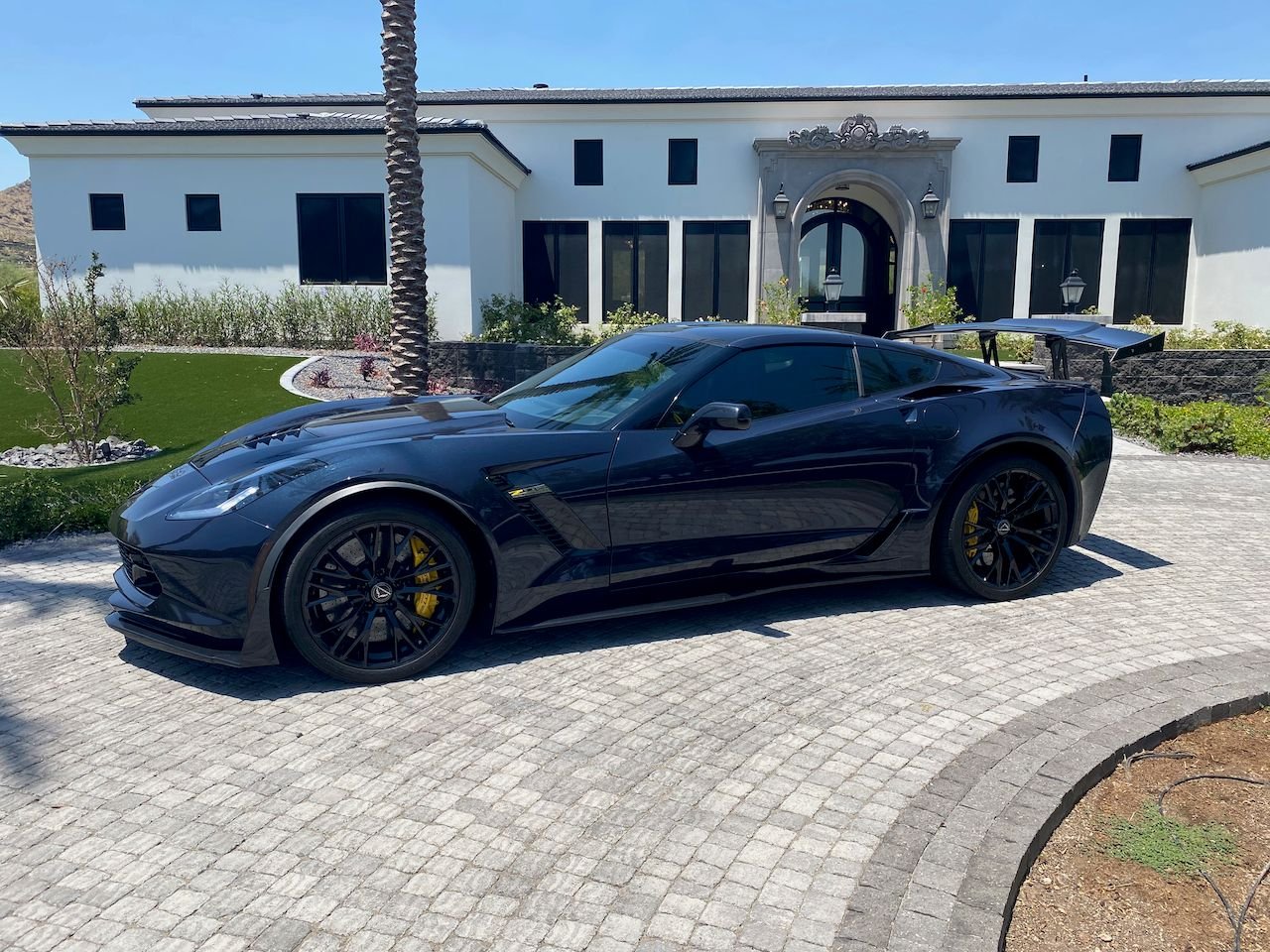 SOLD - C7 Z07 Z06 Midnight Race Blue - carbon everything - Automatic A8 ...