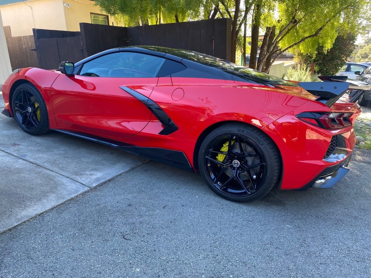 Torch Red w/ Yellow Calipers - CorvetteForum - Chevrolet Corvette Forum ...