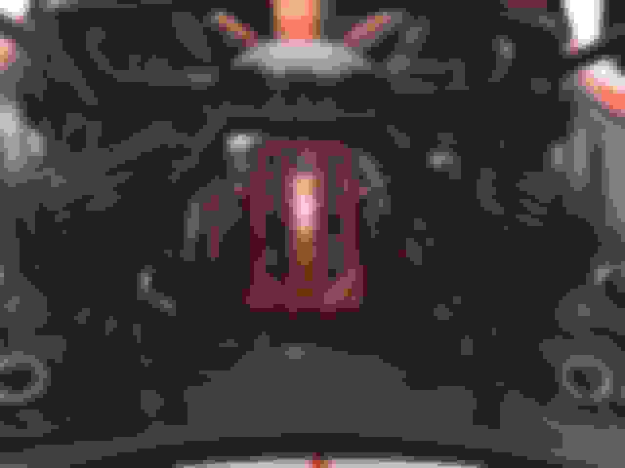 FS (For Sale) Edge RED OEM Engine Cover with OEM hood emblem ...