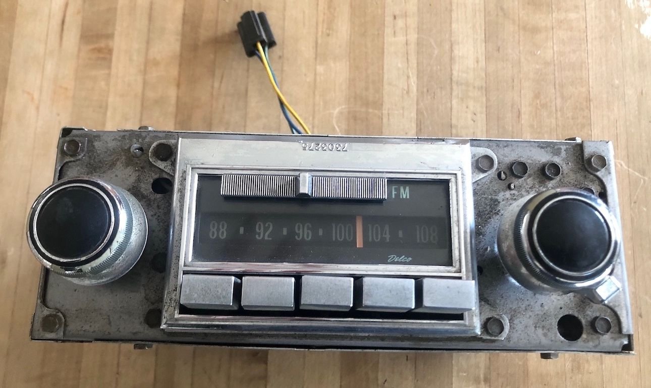 FS (For Sale) OEM 1970 Delco AM/FM radio - CorvetteForum - Chevrolet ...