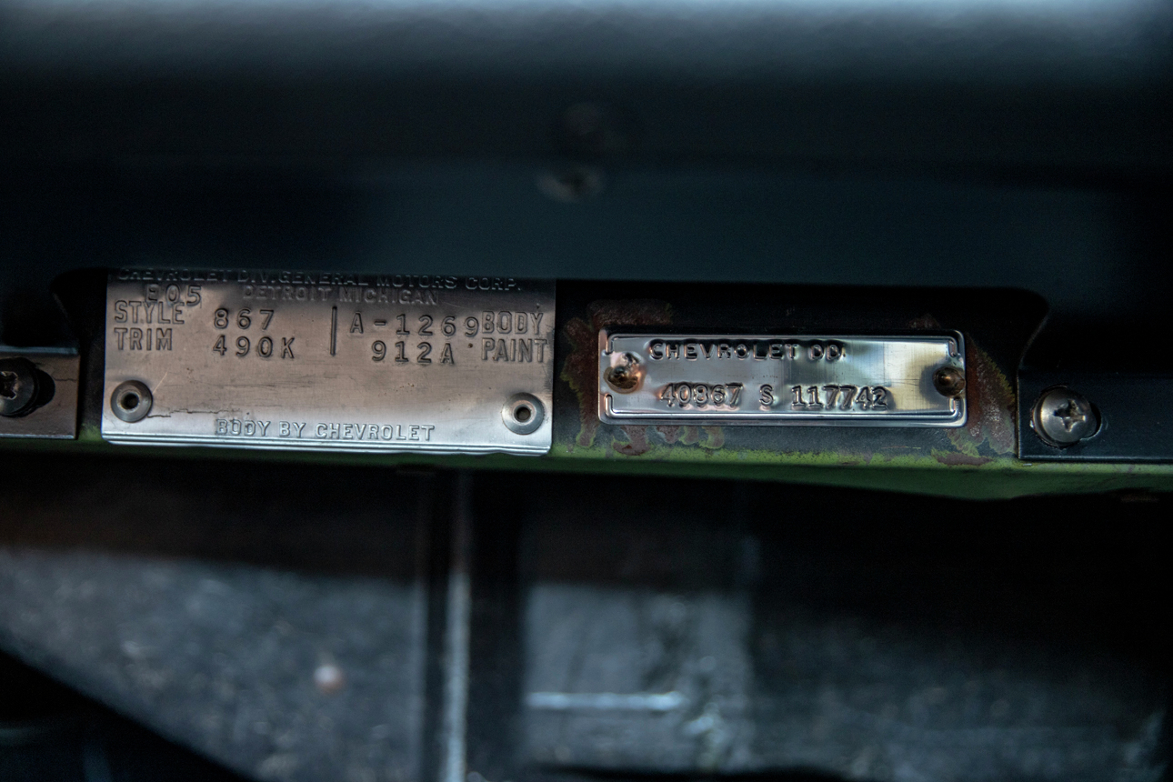 Interesting VIN Stamp on a 1964 L84 - CorvetteForum - Chevrolet ...