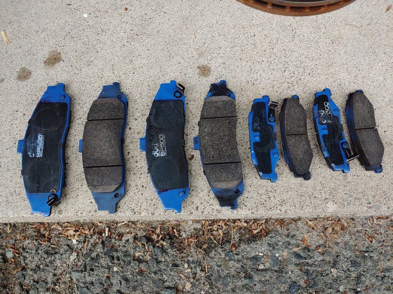 FS (For Sale) Powdercoated Z51 Calipers Upgraded w/pads & 2 piece ...