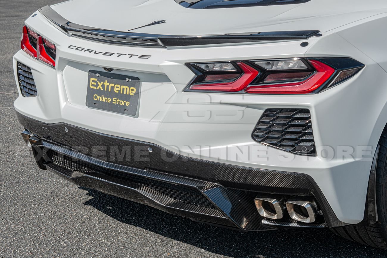 Chevrolet Corvette C8 Carbon Fiber Rear Diffuser - CorvetteForum ...