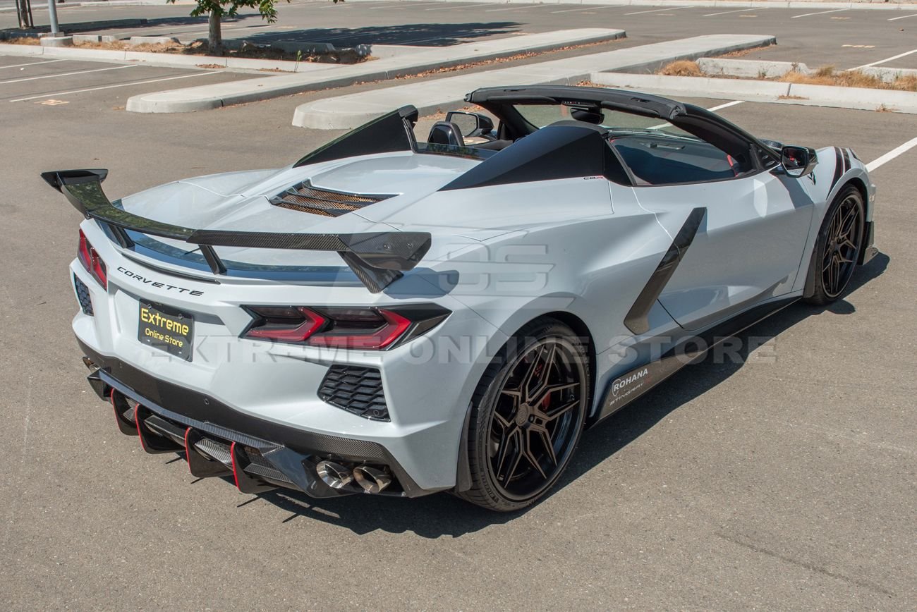 Corvette C8 Z51 Rear High Wing Add-On Wickers Extension - CorvetteForum ...