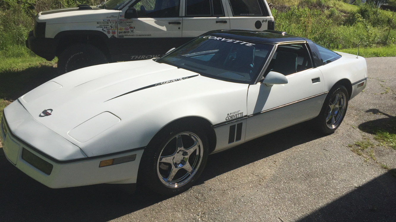 looking for pics of gold painted c4 with custom wheels, - CorvetteForum ...