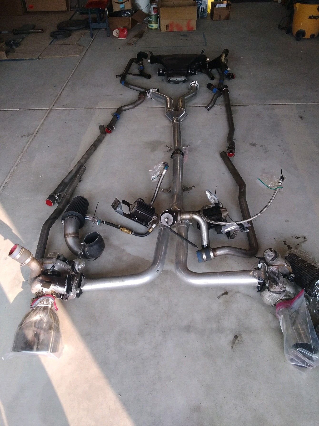 FS (For Sale) Complete Raptor Twin Turbo Kit for C4 ZR-1 ...