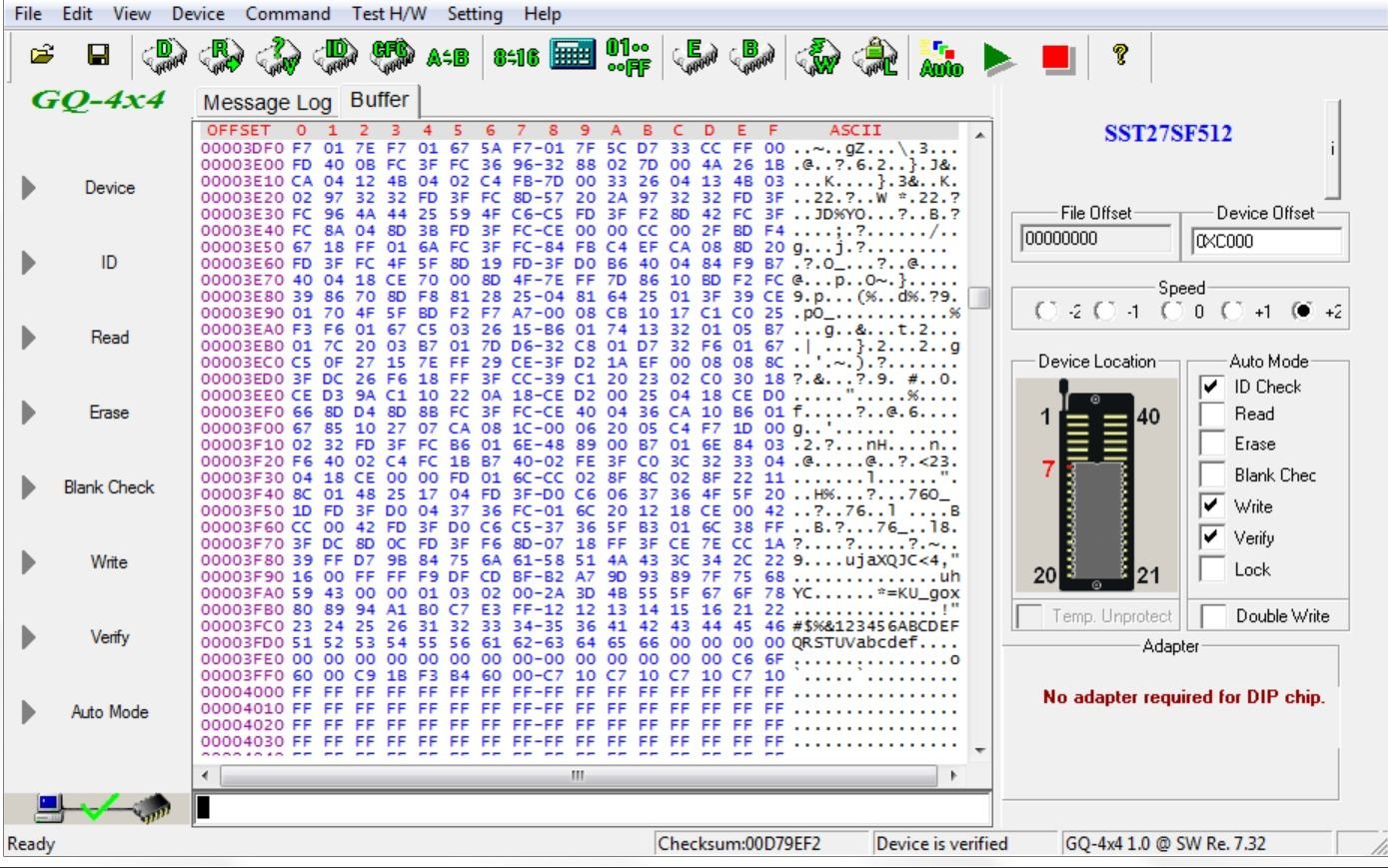 Trying to read chip data, is 87 memcal 27C128 ? - CorvetteForum ...