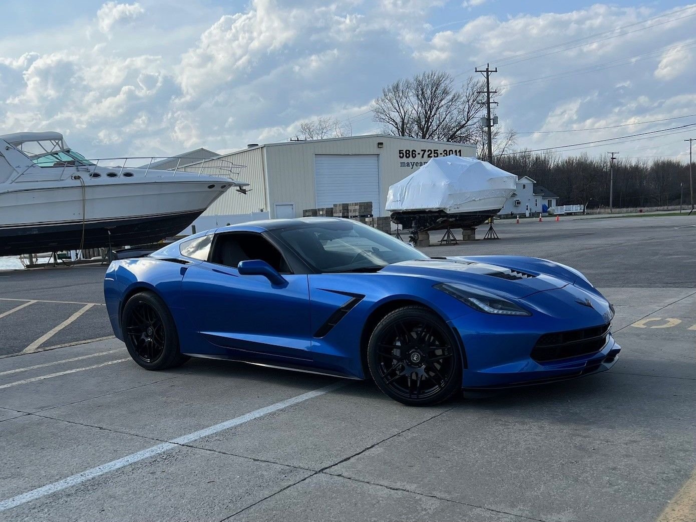 FS (For Sale) 2016 C7 Stingray Coupe 1LT M7 - Laguna Blue ...