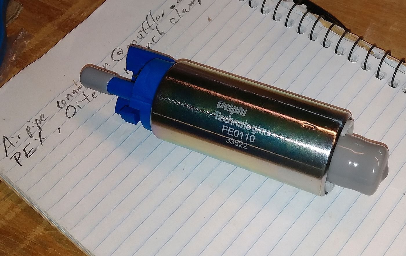 Has anyone ever seen a blue Delphi FE 0110 fuel pump ?? - CorvetteForum ...