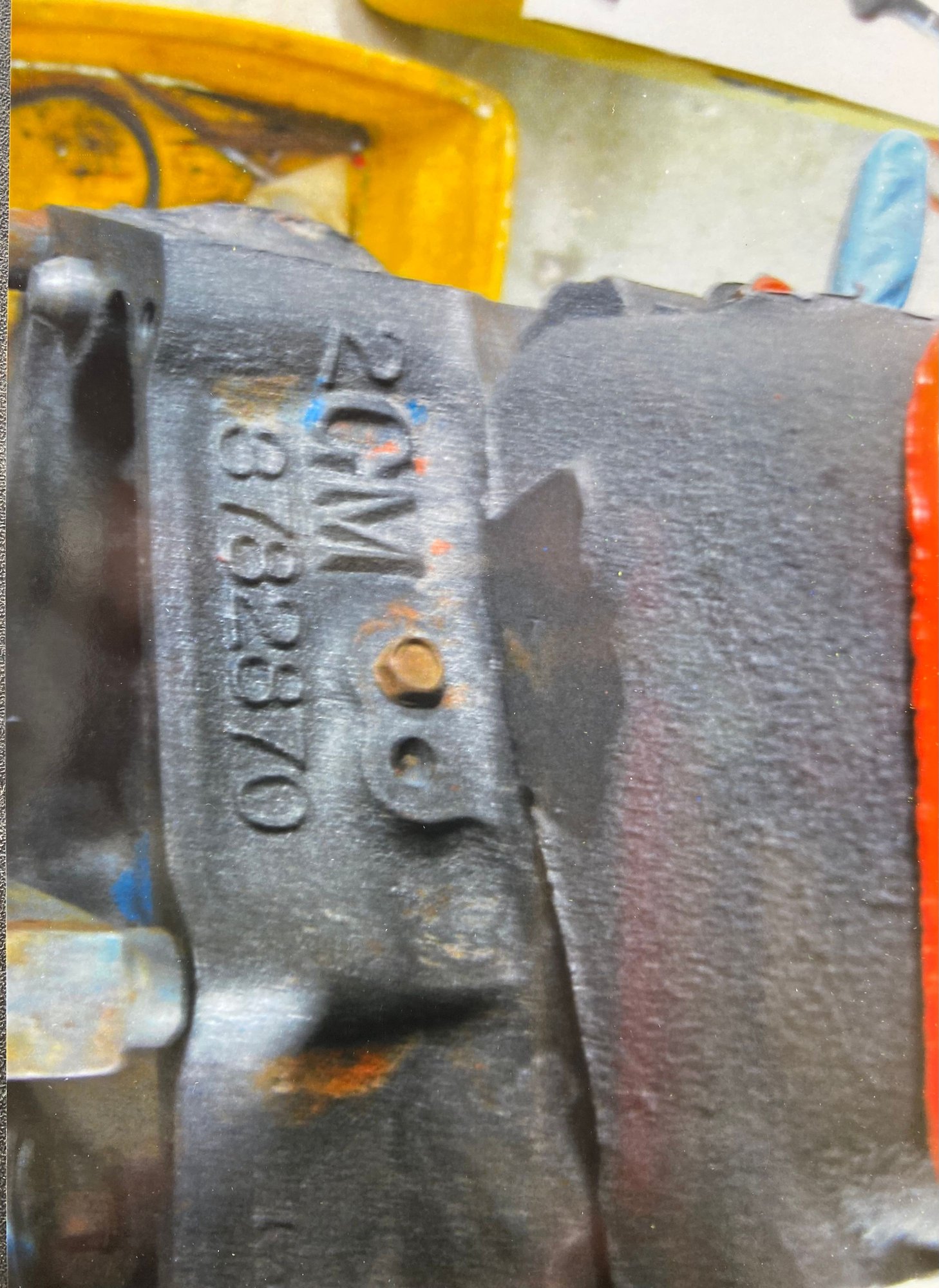 C1 1962-340hp engine pad stamp - CorvetteForum - Chevrolet Corvette ...