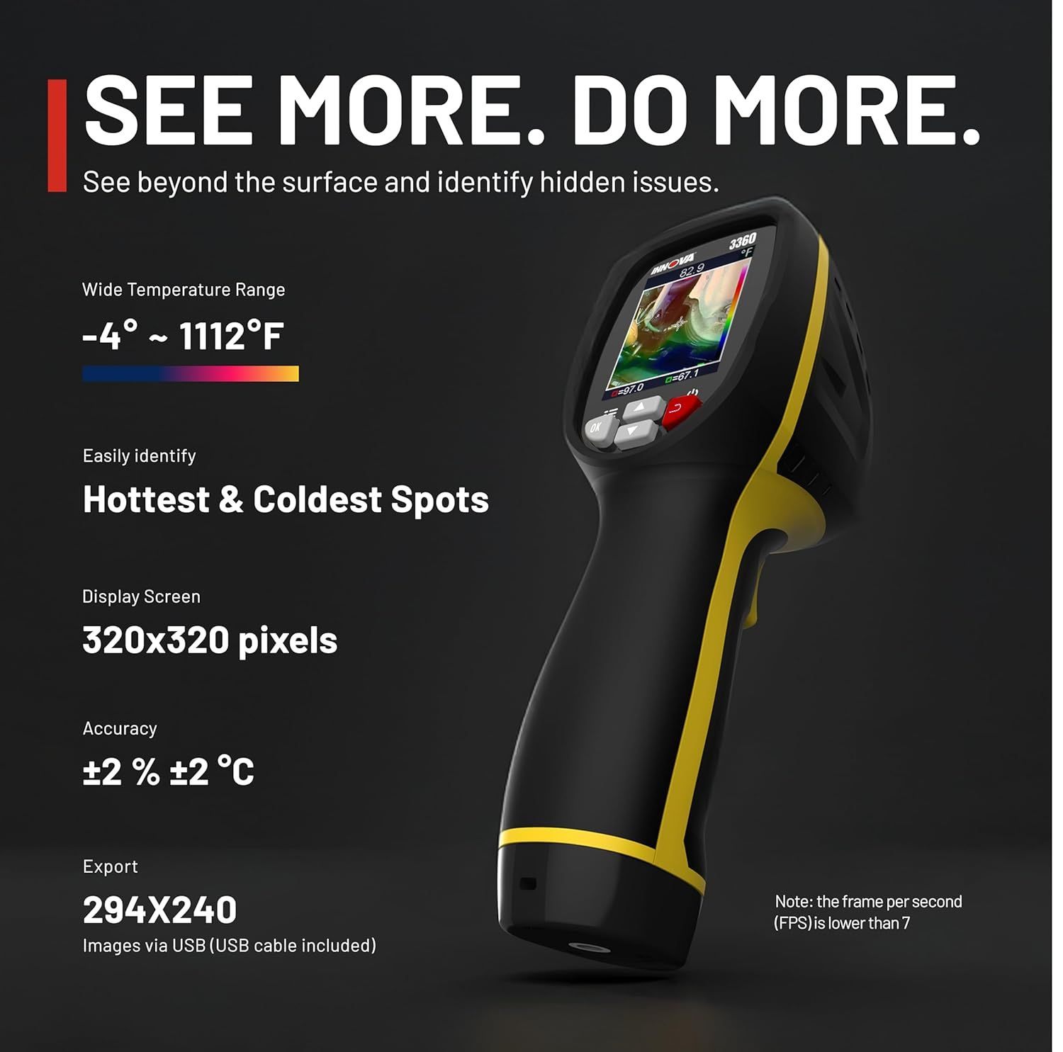 Innova 3360 Thermal Camera - Infrared Camera with Heat Vision - Ford ...