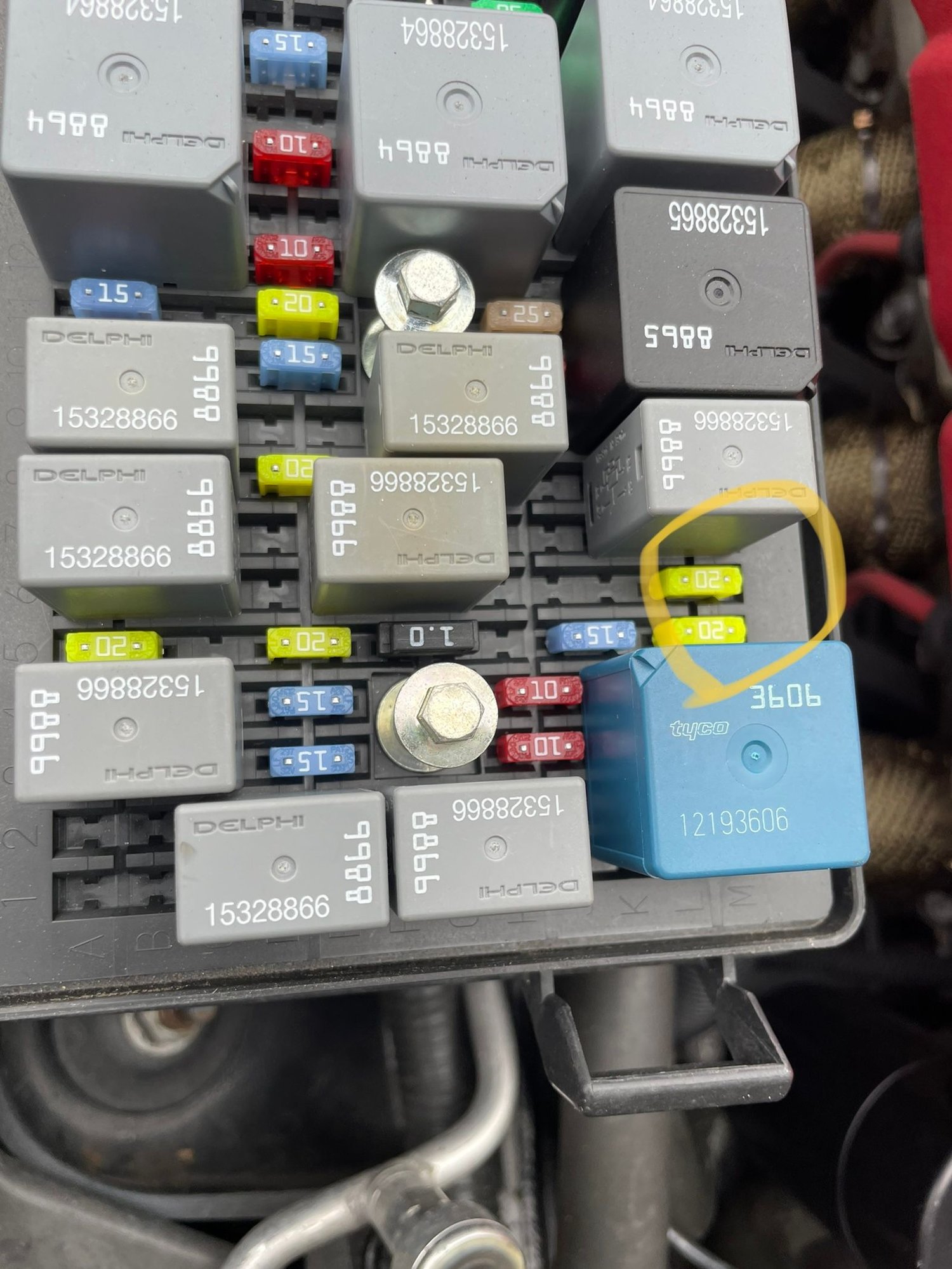 Finding hot side of fuses 19 and 21 - CorvetteForum - Chevrolet ...