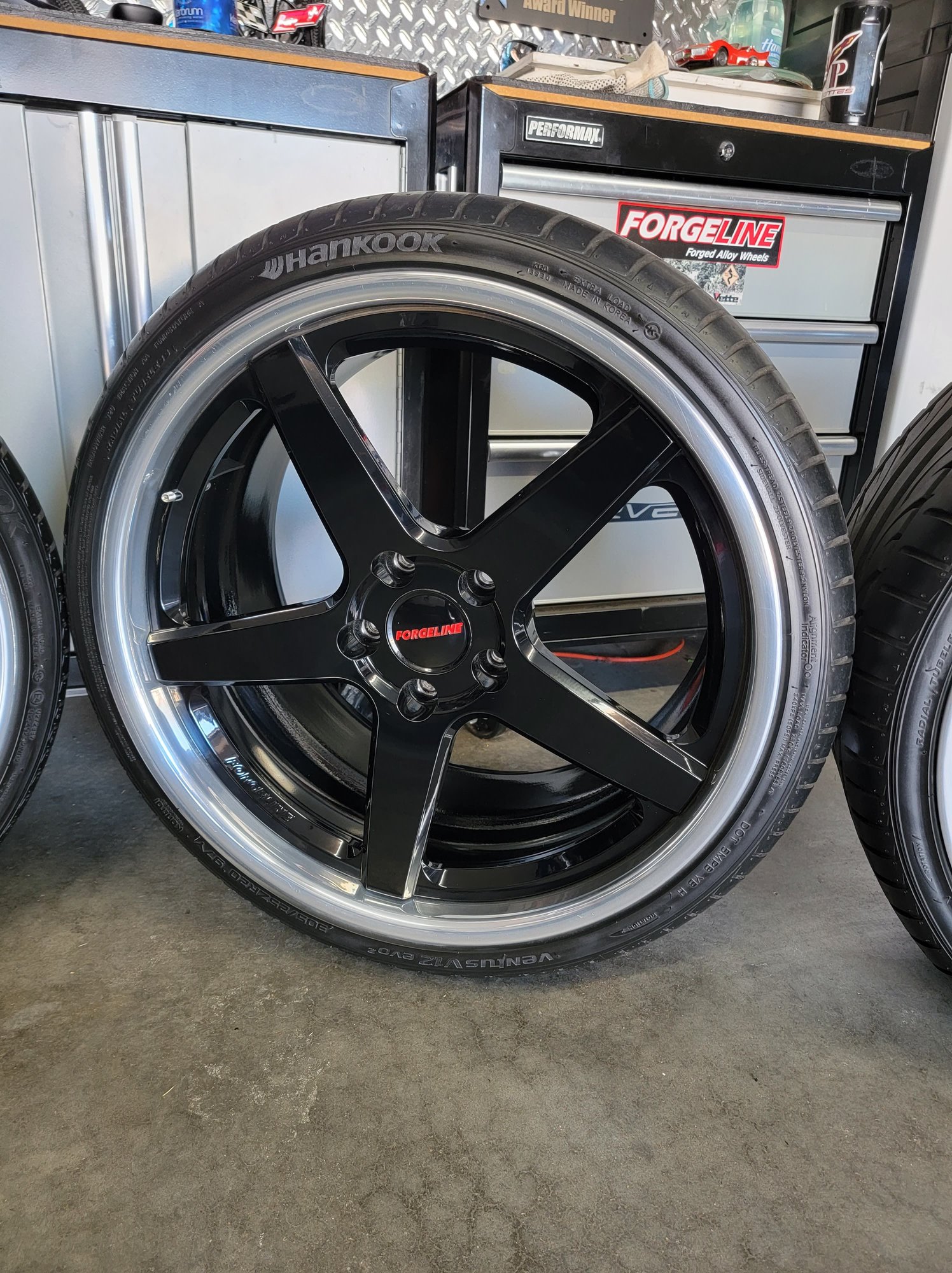 FS (For Sale) Forgeline CF3 wheels with tires - CorvetteForum ...