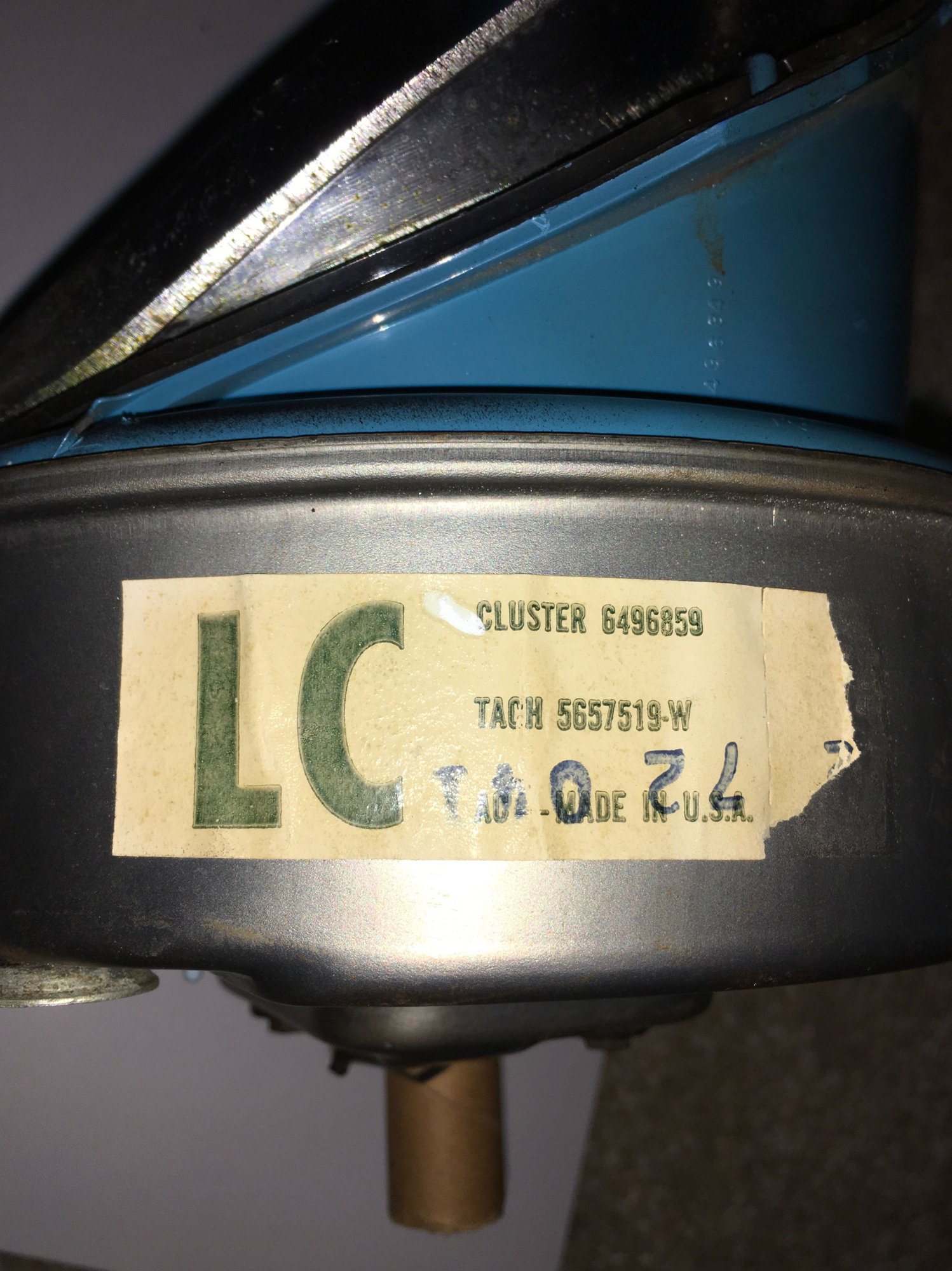 FS (For Sale) 1972 Complete Speedometer & Tachometer - CorvetteForum ...