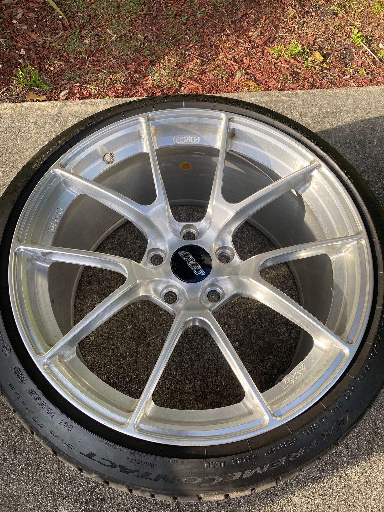 FS (For Sale) APEX VS-5RE (Brushed Clear) 19x10.5 ET36 / 20x12.5 ET55 w/DWS06 - CorvetteForum ...